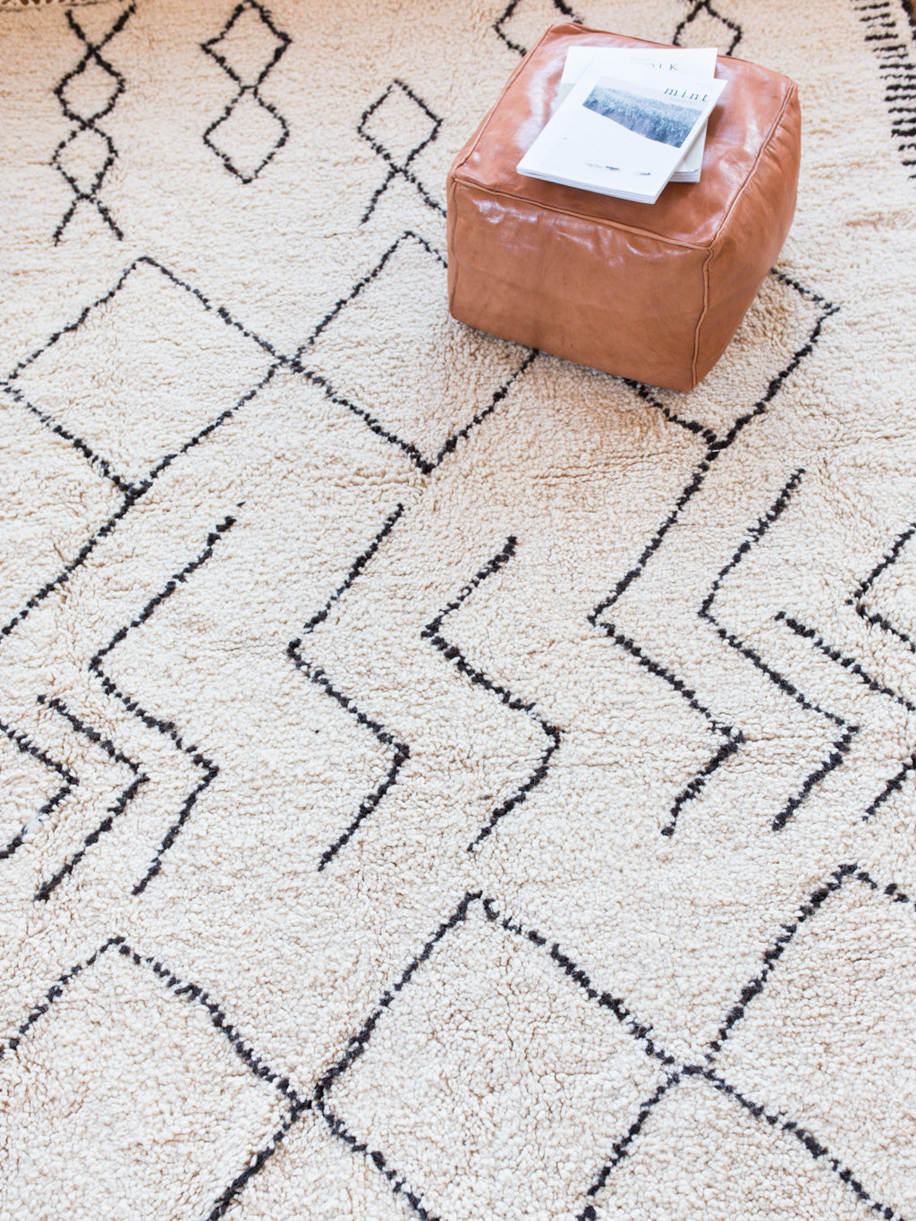 Zig Zag Shag Rug – Loom & Field
