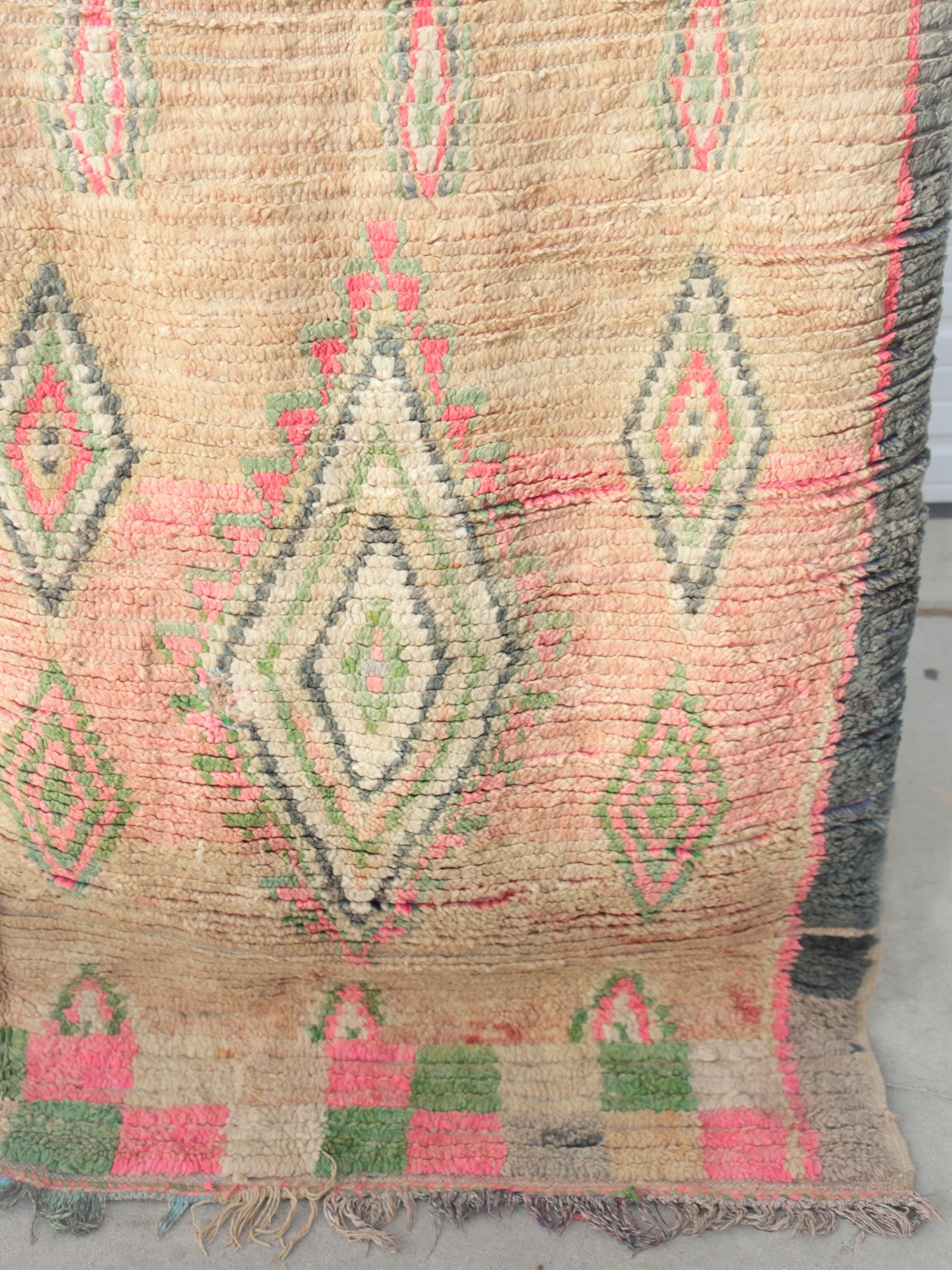 Peach Vintage Moroccan Berber Rug - the Josephine – Loom & Field